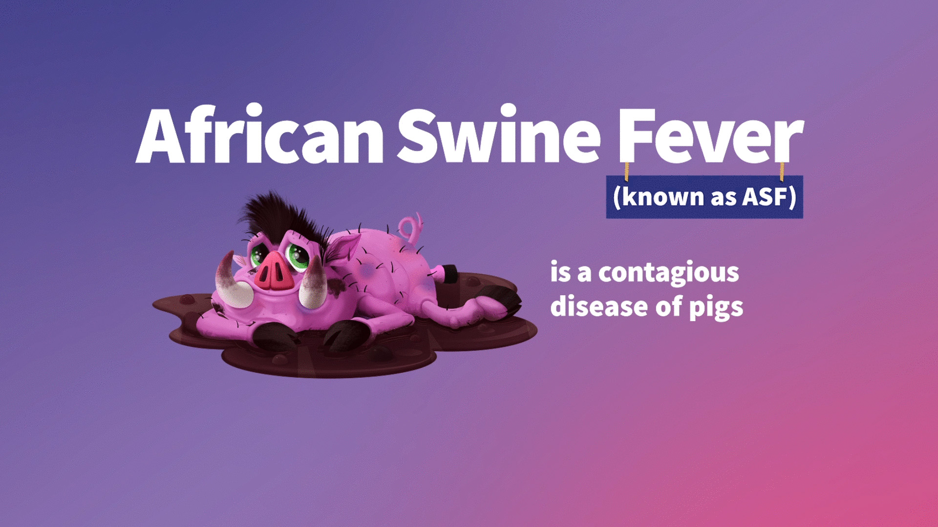 African Swine Fever: Department of Primary Industries and Resources - Sprout