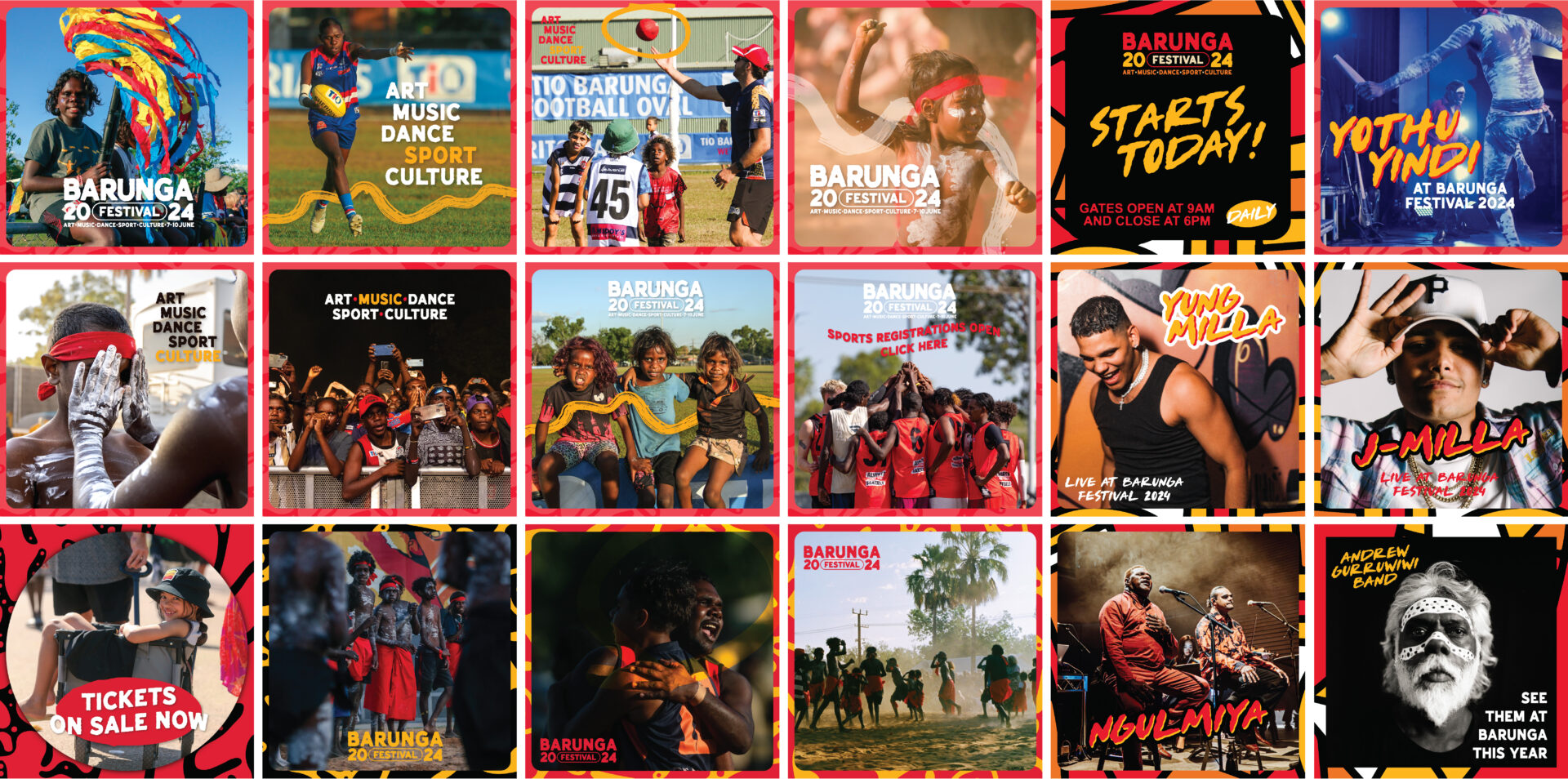 Barunga Festival 2024: Bagala Aboriginal Corporation - Sprout